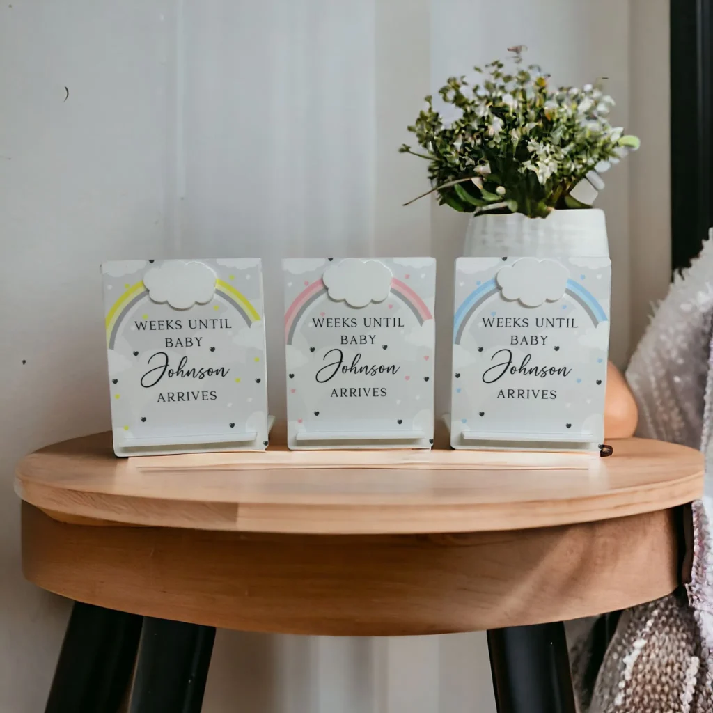 Baby Countdown – Personalise Name - ByLittleLia